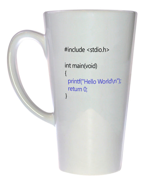 Hello World C Program Coffee Mug for Programmers / Computer Science ...