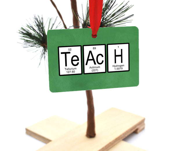 Teach Periodic Table of Elements Christmas Ornament – Neurons Not Included™